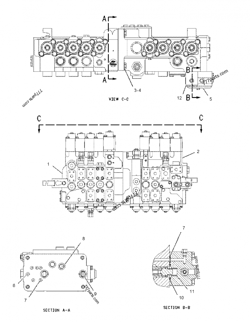 6E2157 SPRING - Caterpillar spare part | 777parts.com
