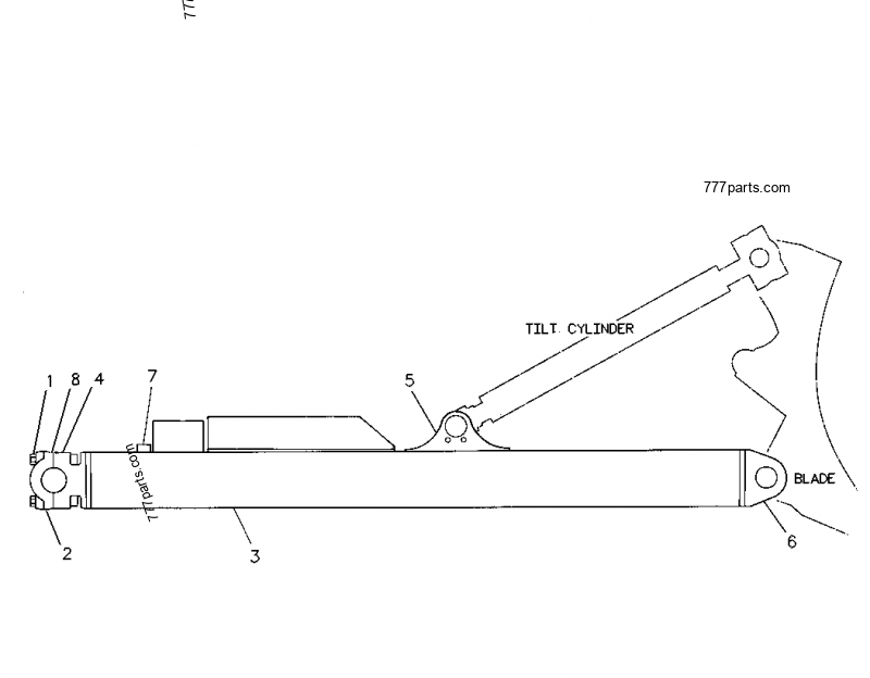 6F3183 CAP-BEARING - Caterpillar spare part | 777parts.com