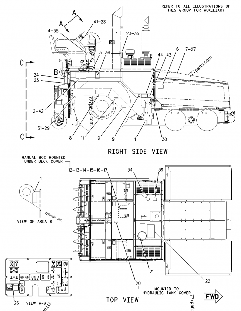 1182877 FILM-STRIPE - Caterpillar spare part | 777parts.com
