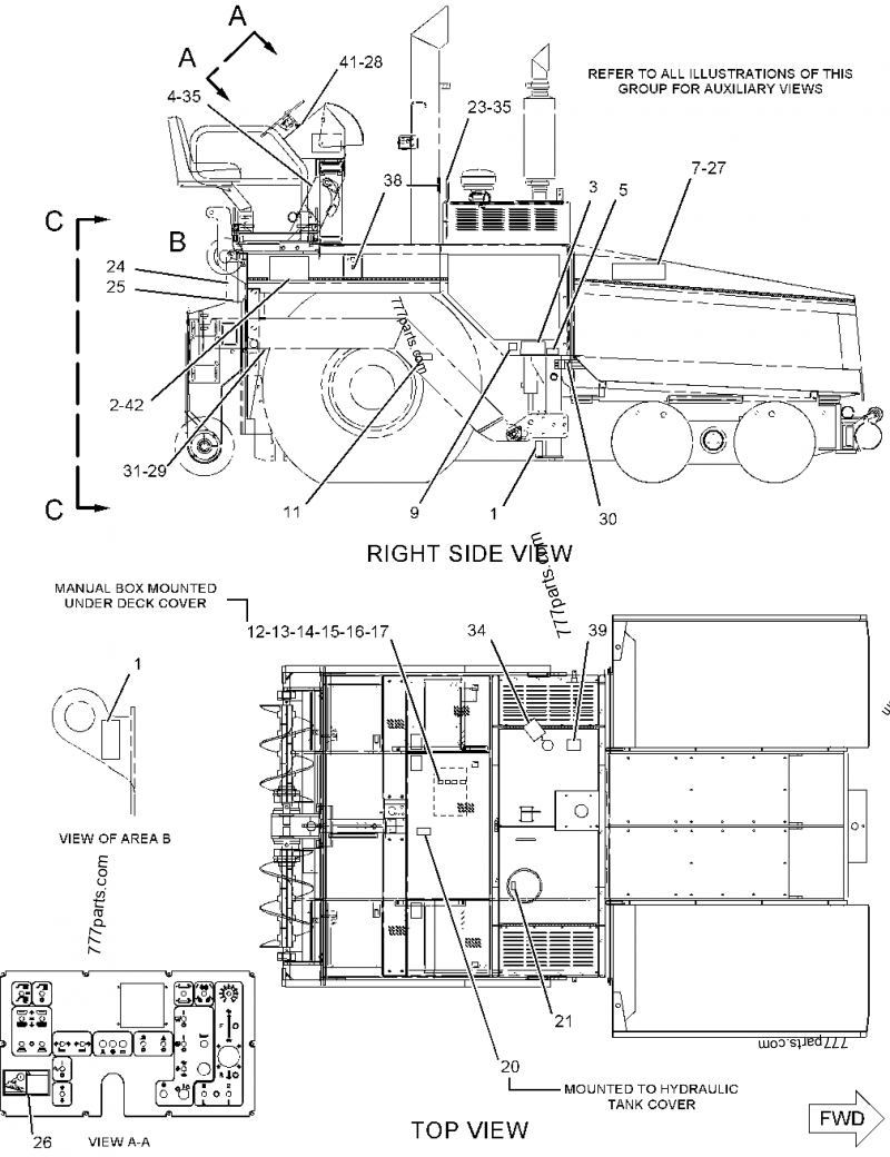 1182877 FILM-STRIPE - Caterpillar spare part | 777parts.com