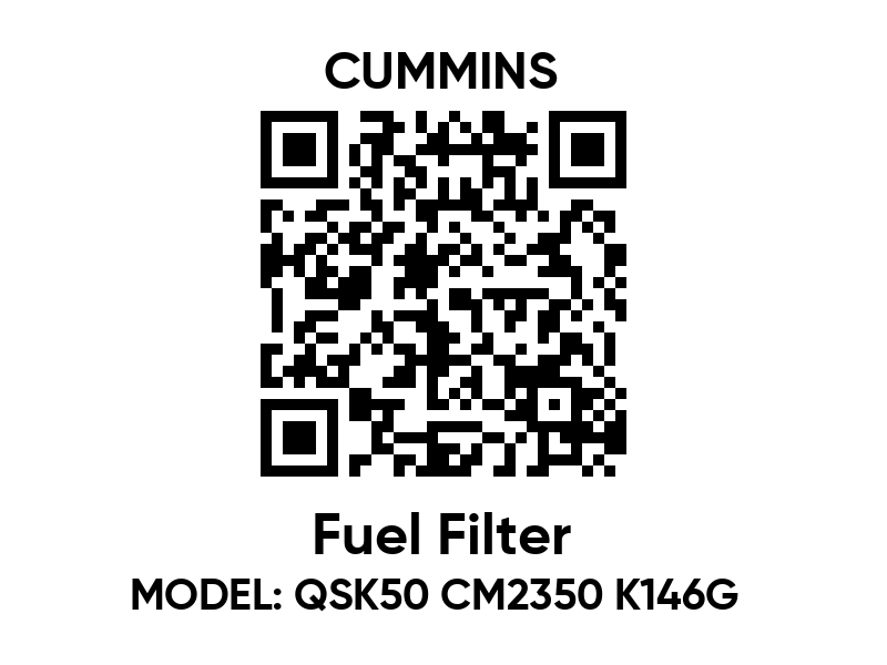 5598140 Fuel filter - Cummins spare part | 777parts.com