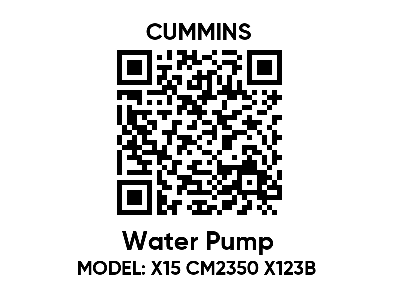 5719751 Water pump core - Cummins spare part | 777parts.com
