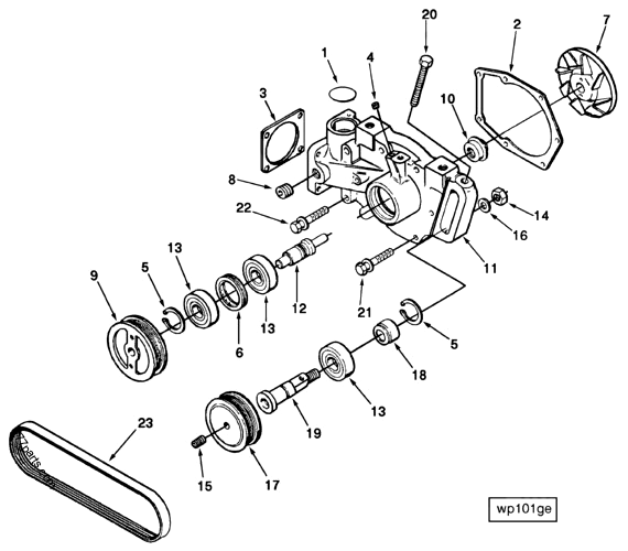 3005506 Water pump pulley - Cummins spare part | 777parts.com