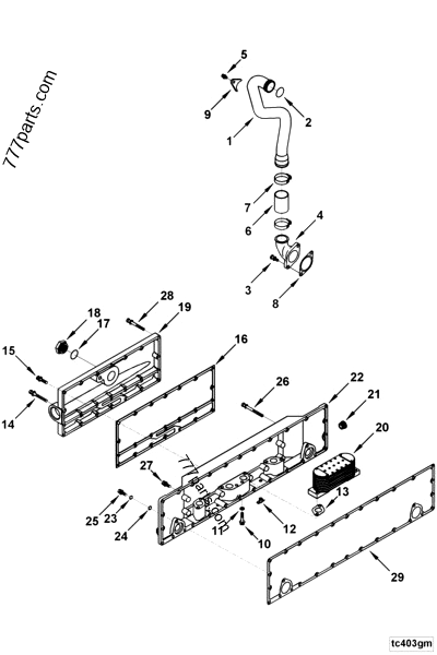 70624 O ring seal - Cummins spare part | 777parts.com