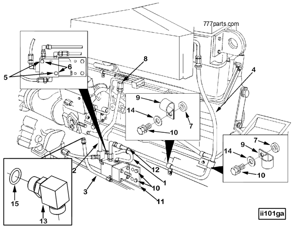 AK10012 SS Flexible hose - ak10012ss - Cummins spare part | 777parts.com