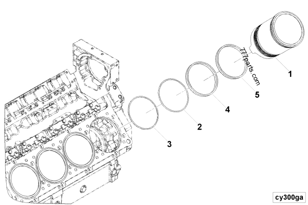 AR 8069 Liner kit - ar8069 - Cummins spare part | 777parts.com