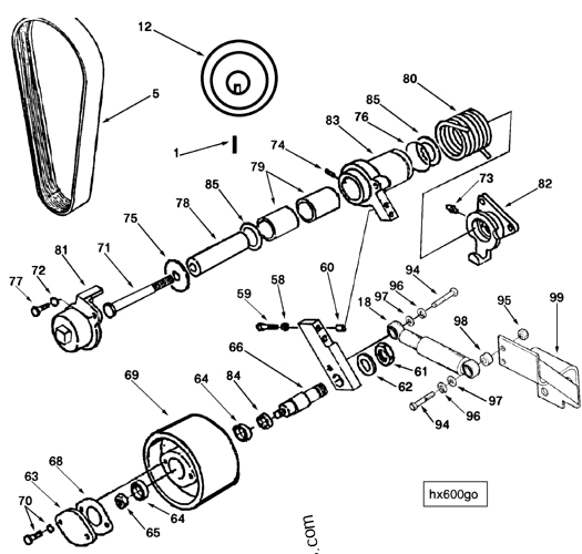 3009475 Pivot shaft - Cummins spare part | 777parts.com