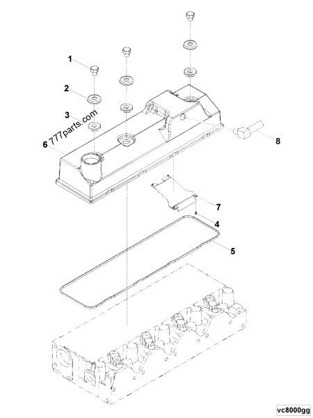 C6204118810 O ring seal - Cummins spare part | 777parts.com