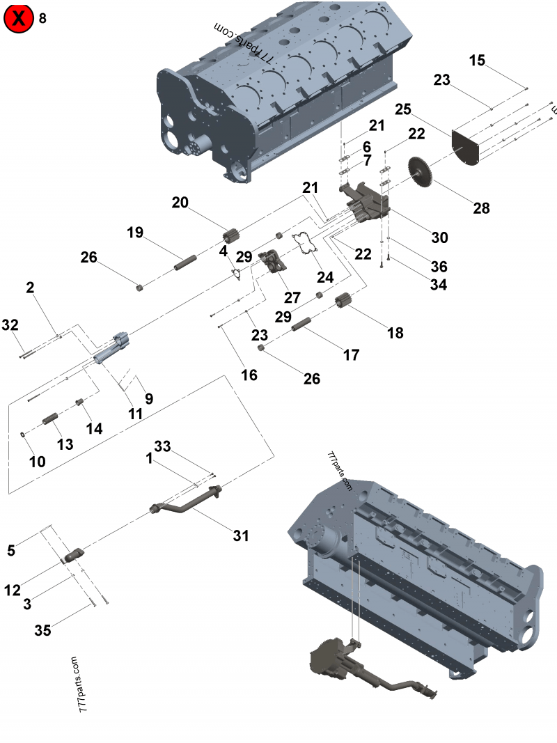 107695 - Cummins spare part | 777parts.com