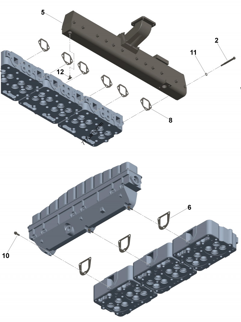 178937 O ring seal - Cummins spare part | 777parts.com
