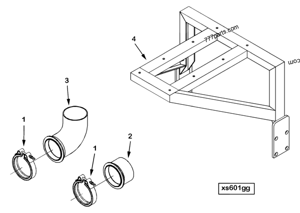 3016306 V band clamp - Cummins spare part | 777parts.com