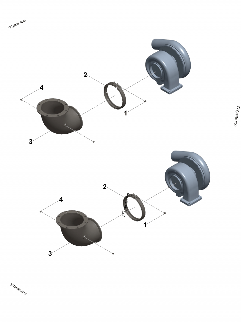 3016306 V band clamp - Cummins spare part | 777parts.com