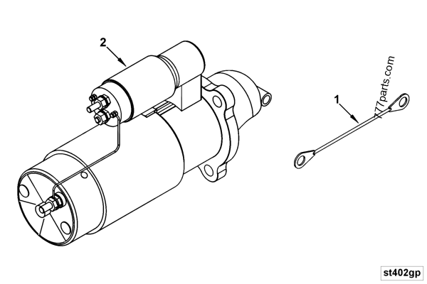3021038 Starting motor - Cummins spare part | 777parts.com