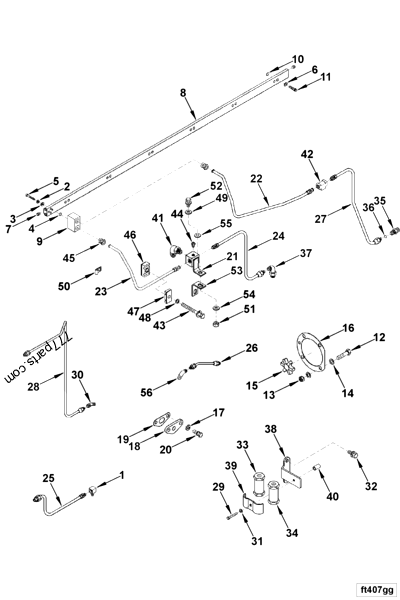 3031404 Tube connector - Cummins запчасть для спецтехники | 777parts.com