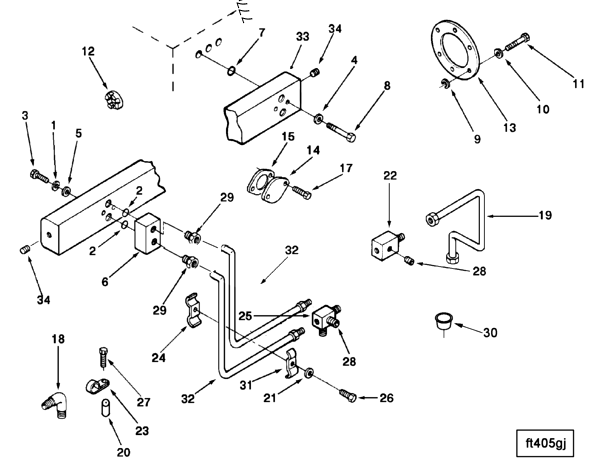 3031404 Tube connector - Cummins запчасть для спецтехники | 777parts.com