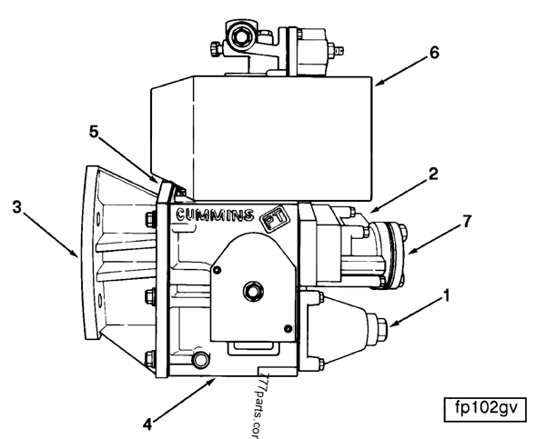 3034217 Fuel gear pump - Cummins spare part | 777parts.com