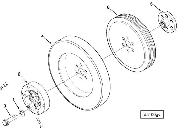 3036052 Crankshaft adapter - Cummins spare part | 777parts.com