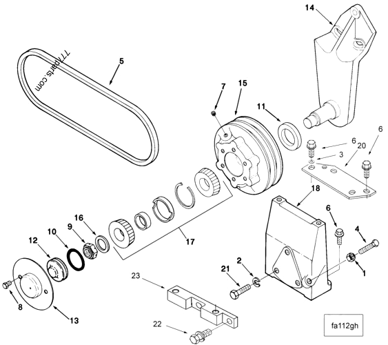 3036692 Fan hub assembly - Cummins spare part | 777parts.com