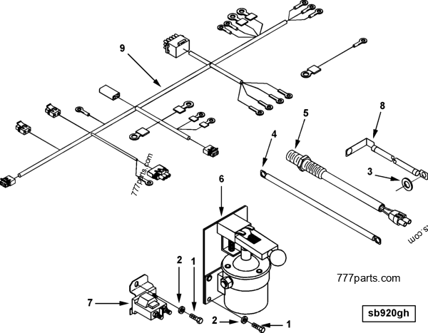 3039524 Magnetic pickup - Cummins spare part | 777parts.com
