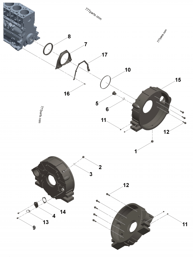 3046201 O ring seal - Cummins spare part | 777parts.com
