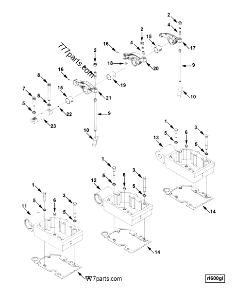 3053479 Rocker lever - Cummins spare part | 777parts.com
