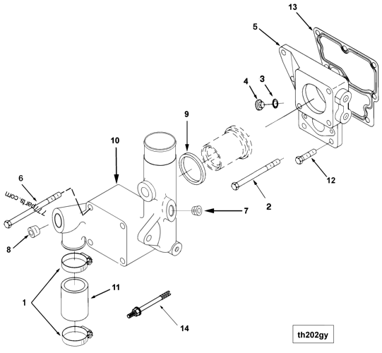 186780 Thermostat seal - Cummins spare part | 777parts.com