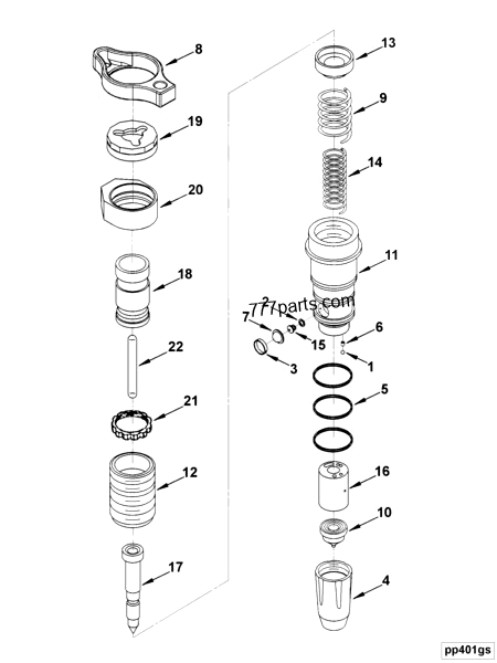 3075381 Hydraulic variable timing tappet - Cummins запчасть для ...