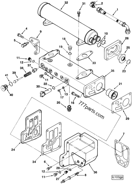 3078338 Thermostat - Cummins spare part | 777parts.com