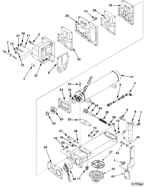 3078338 Thermostat - Cummins spare part | 777parts.com
