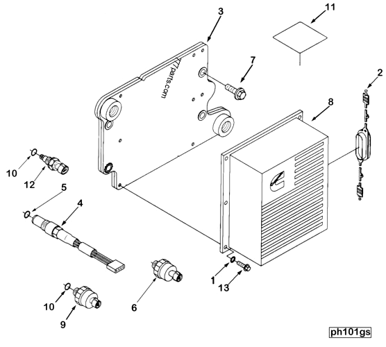 3080407 Pressure sensor - Cummins spare part | 777parts.com