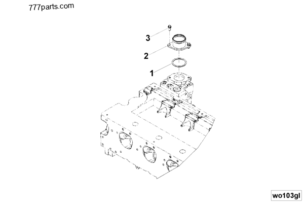 3081695 O ring seal - Cummins spare part | 777parts.com