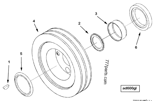 190397 Wear sleeve - Cummins запчасть для спецтехники | 777parts.com