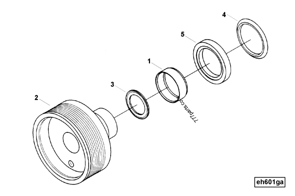 190397 Wear sleeve - Cummins запчасть для спецтехники | 777parts.com