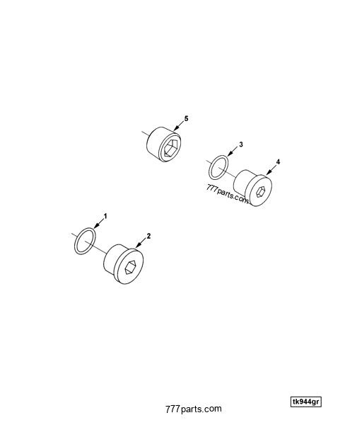 3089240 O ring seal - Cummins spare part | 777parts.com