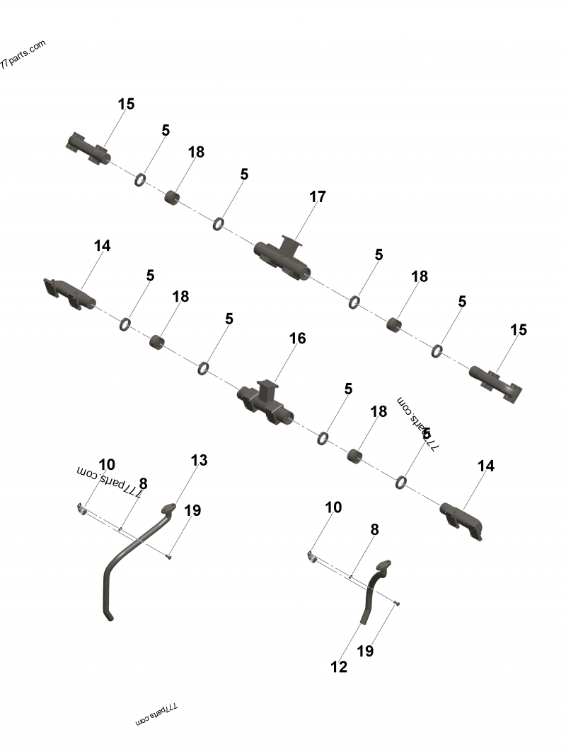 3089765 V band clamp - Cummins spare part | 777parts.com