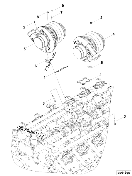 3089955 Connection gasket - Cummins spare part | 777parts.com