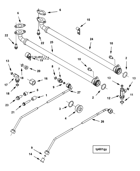 3089955 Connection gasket - Cummins spare part | 777parts.com