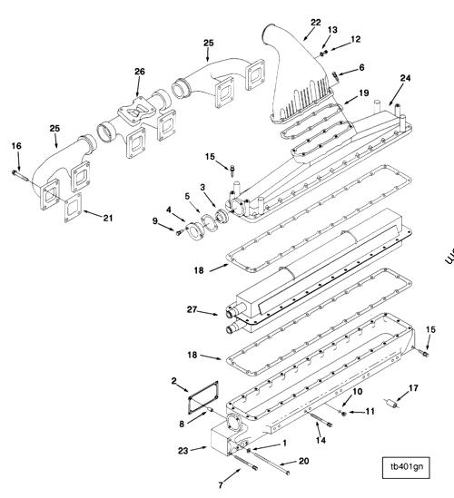 3090299 Aftercooler cover gasket - Cummins spare part | 777parts.com