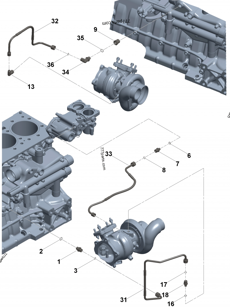 3090400 Male union - Cummins запчасть для спецтехники | 777parts.com
