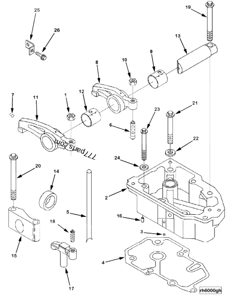 3092513 Rocker lever - Cummins spare part | 777parts.com