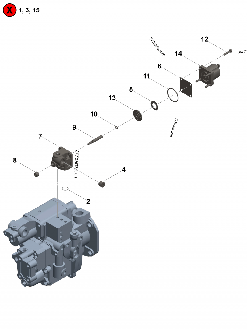 3098354 Solenoid - Cummins spare part | 777parts.com