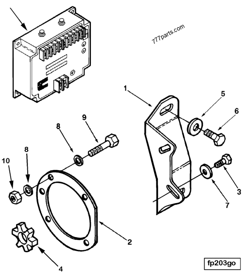 3098693 Governor control - Cummins spare part | 777parts.com