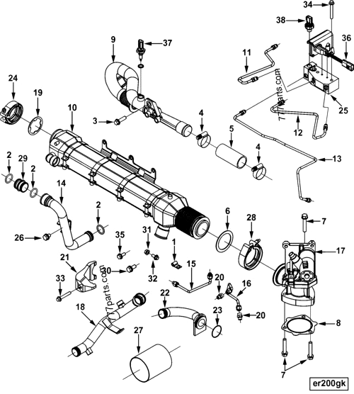 3102645 O ring seal - Cummins spare part | 777parts.com