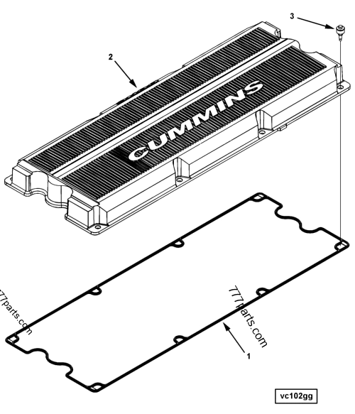 3104388 Vibration isolator - Cummins spare part | 777parts.com