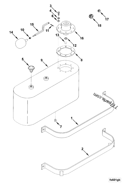 3178893 Float tank - Cummins spare part | 777parts.com