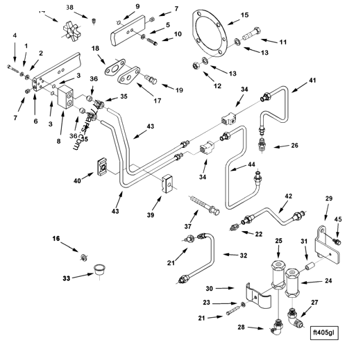 3200425 Fuel drain tube - Cummins запчасть для спецтехники | 777parts.com