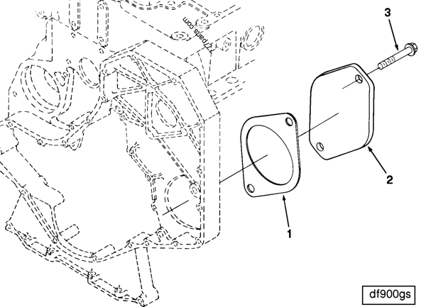 3200782 Cover plate - Cummins spare part | 777parts.com
