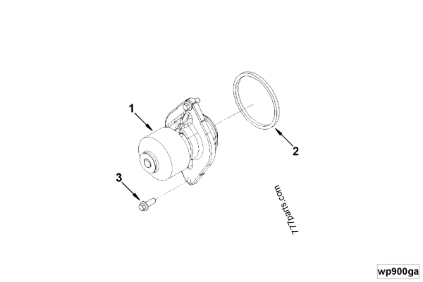 3283603 Water pump - Cummins spare part | 777parts.com