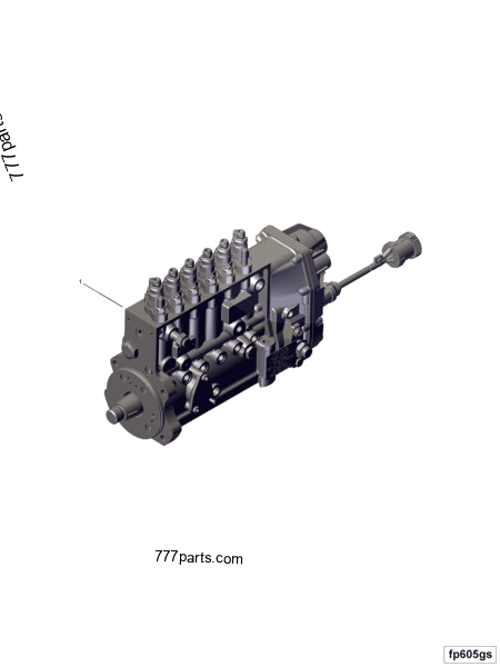 201806 Pressure regulator valve - Cummins spare part | 777parts.com