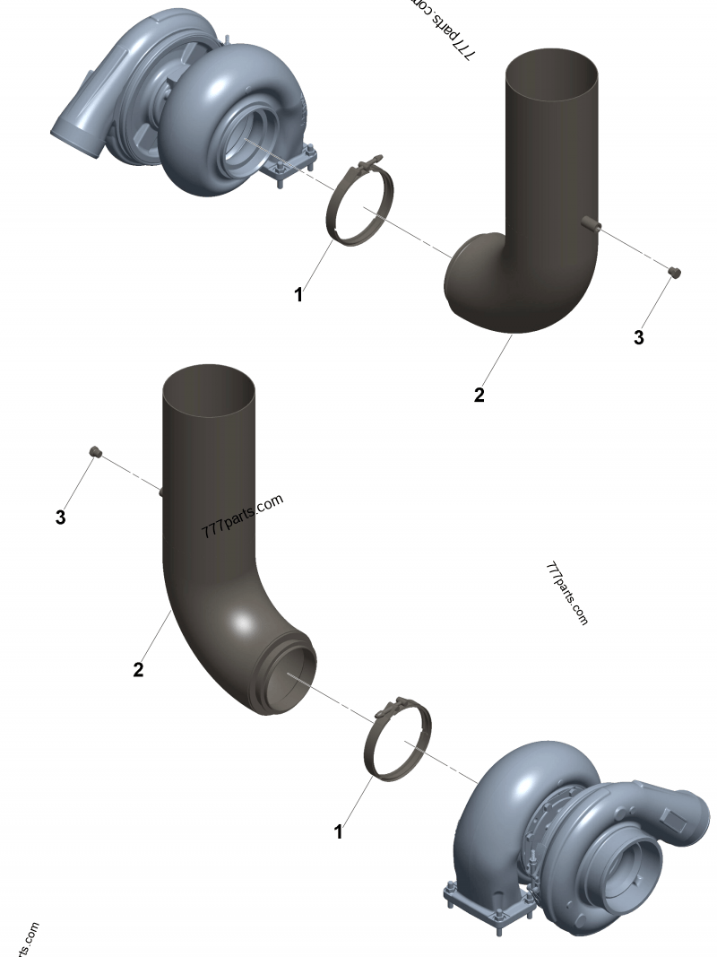 201989 V band clamp - Cummins spare part | 777parts.com